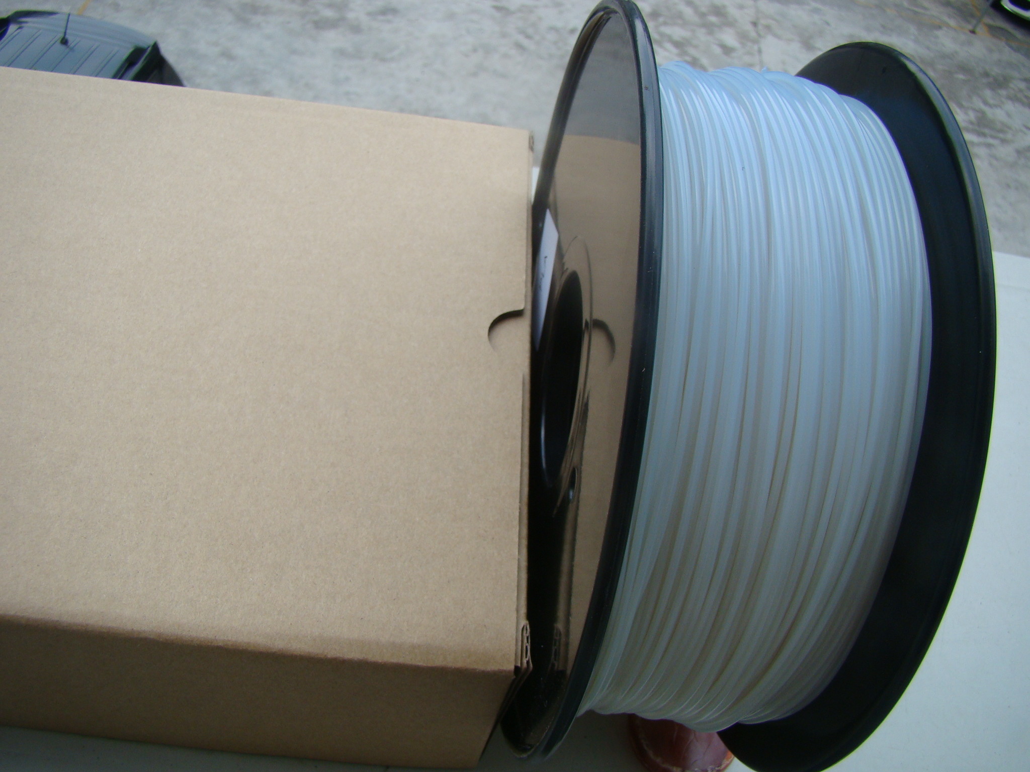 3D Printing Color Changing Filament High Performance , White To Blue